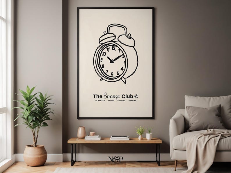 Printable Funny Typography Wall Art, Retro Doodle Sketch, Vintage Humor ...