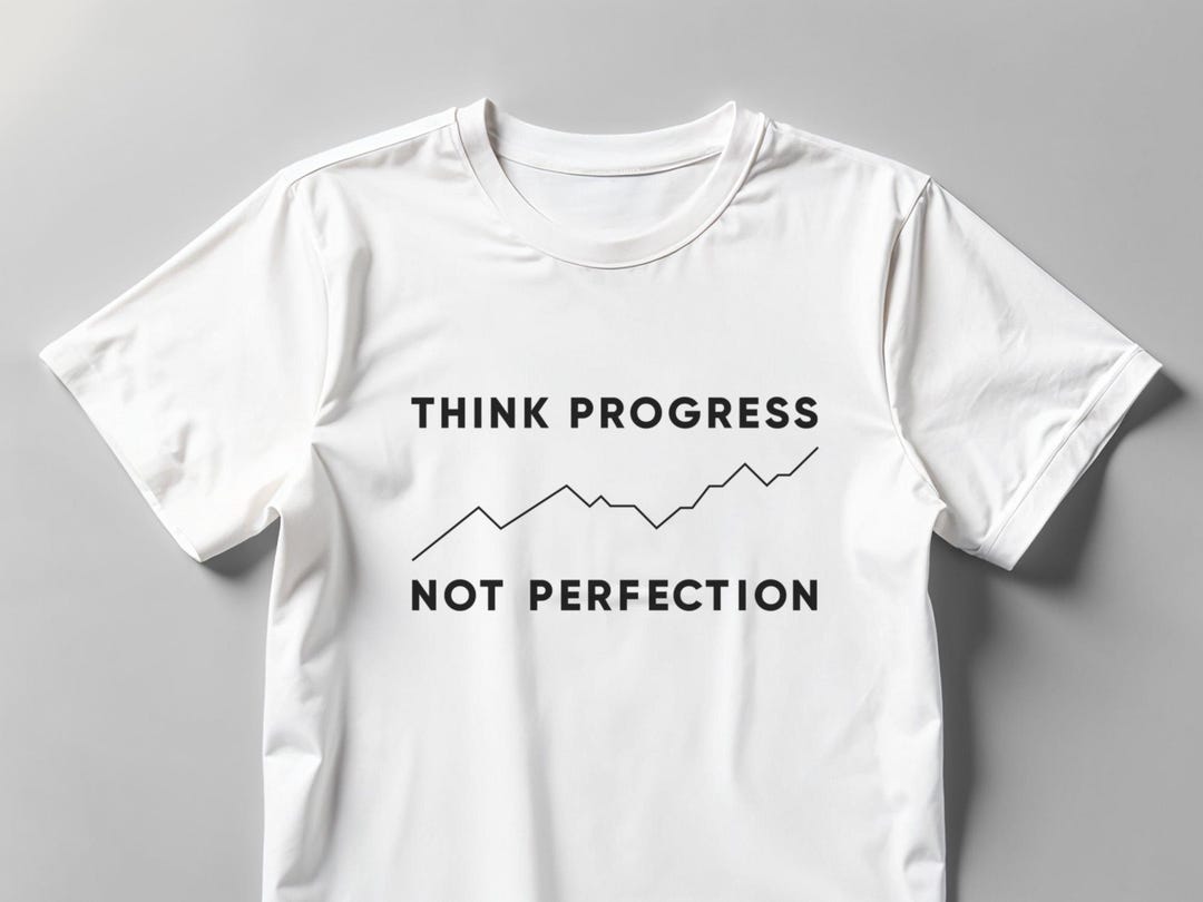 Think Progress Not Perfection SVG PNG DXF Podcast Wisdom Clipart for ...
