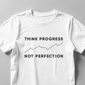 Think Progress Not Perfection SVG PNG DXF Podcast Wisdom Clipart for ...