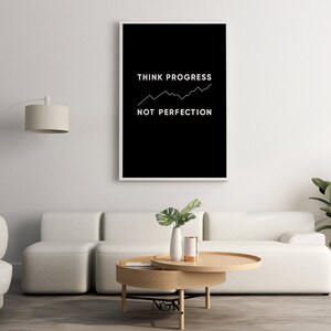 Think Progress Not Perfection SVG PNG DXF Podcast Wisdom Clipart for ...