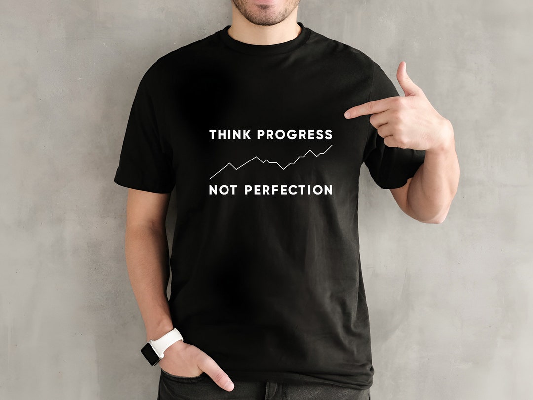 Think Progress Not Perfection SVG PNG DXF Podcast Wisdom Clipart for ...