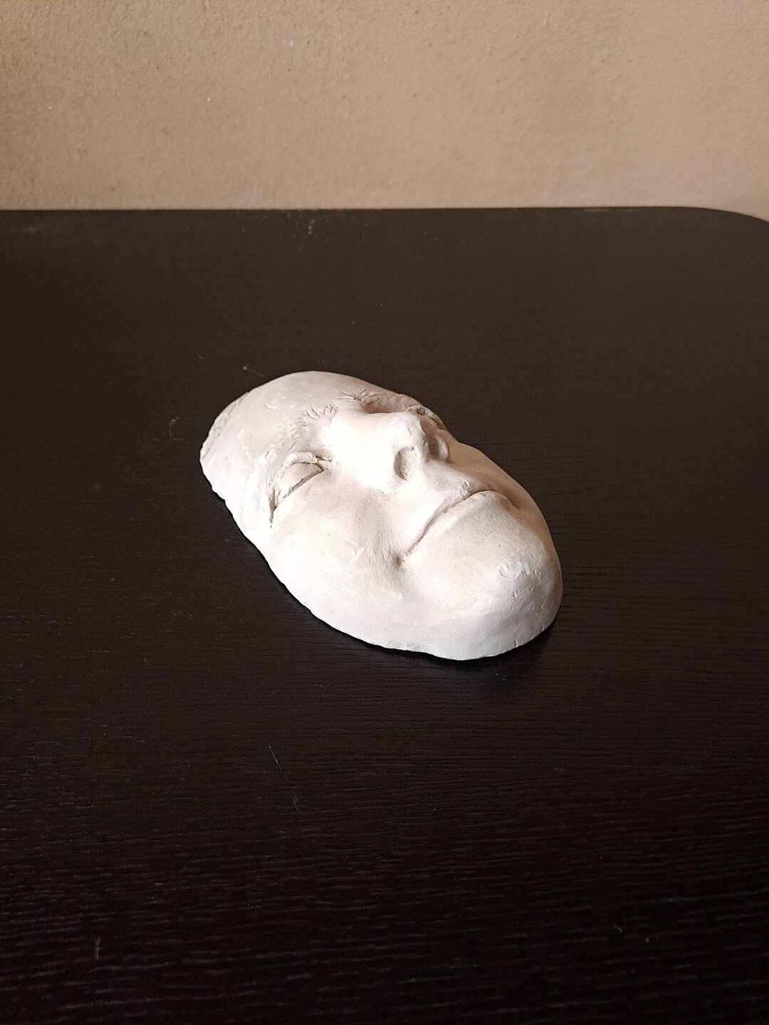 Unique Smaller Heavy Plaster Face Cast of Unknown Subject - Etsy