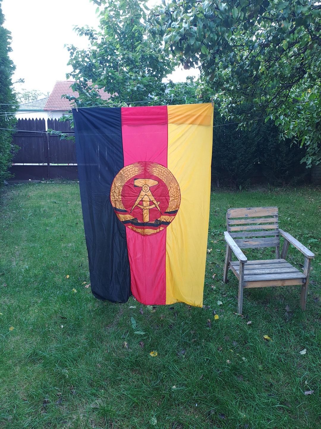 Oversized East German/gdr Vertical Flag - Etsy