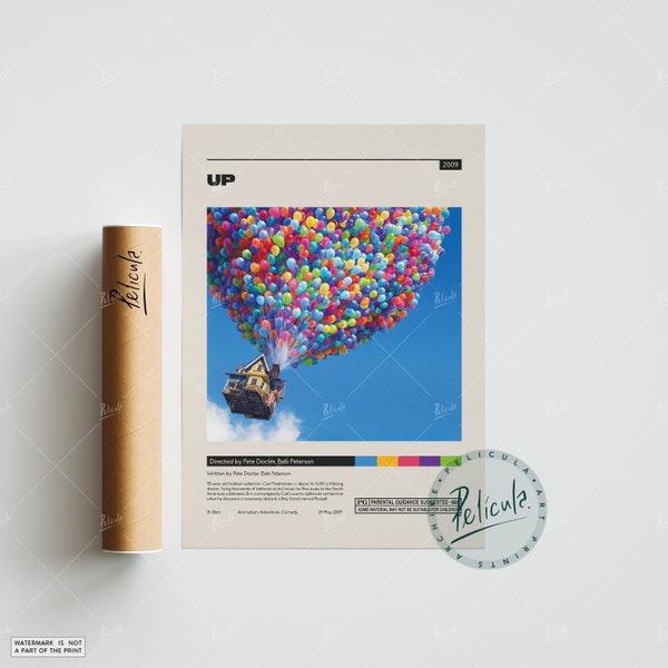 Up Movie Poster - Etsy