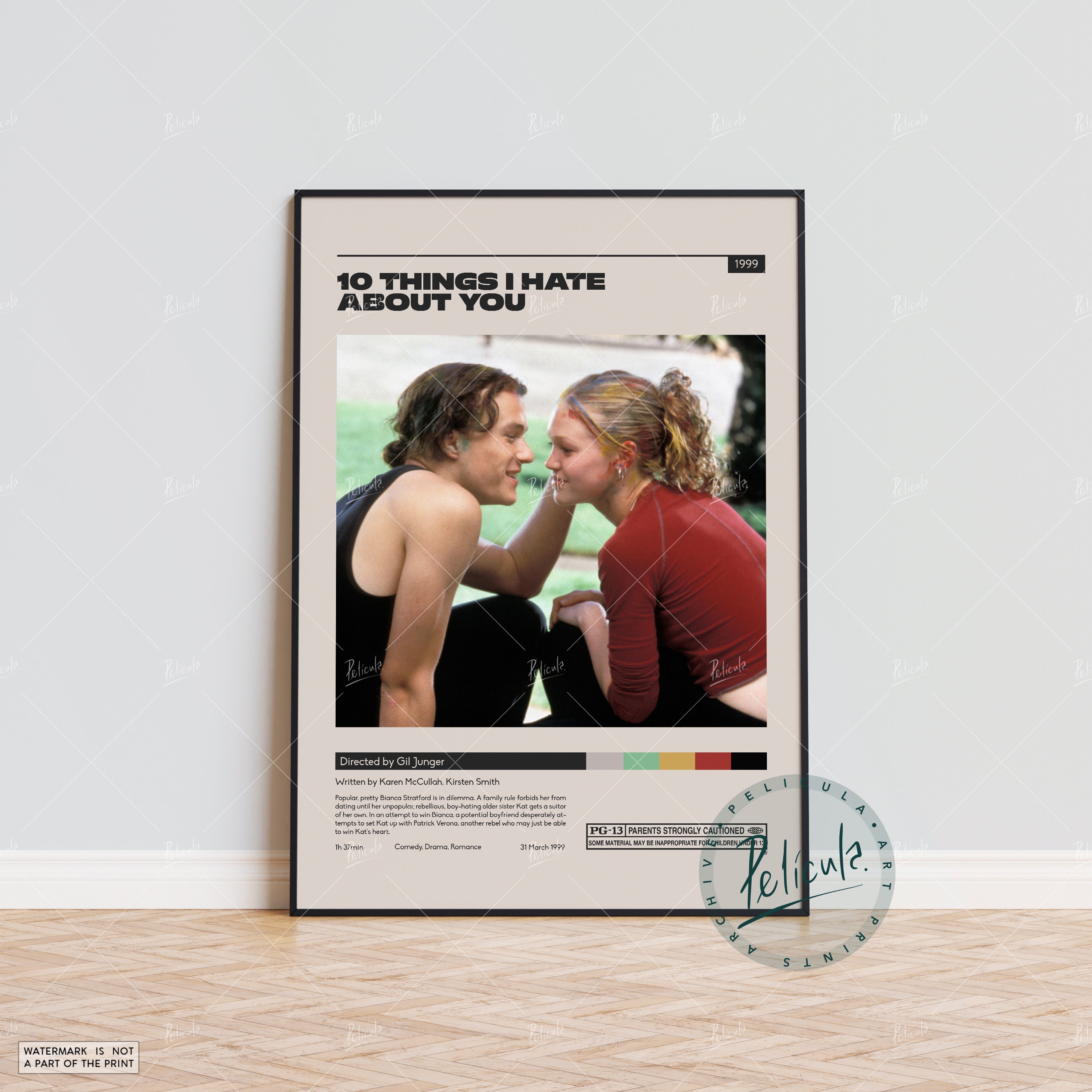 10 Things I Hate About You | Gil Junger Poster sold by Executive-Pat ...