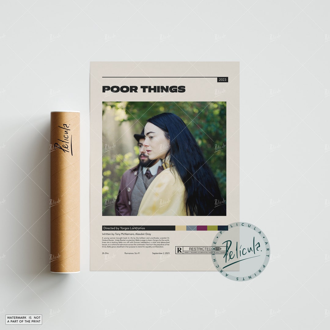 Poor Things Poster Yorgos Lanthimos Minimalist Movie - Etsy
