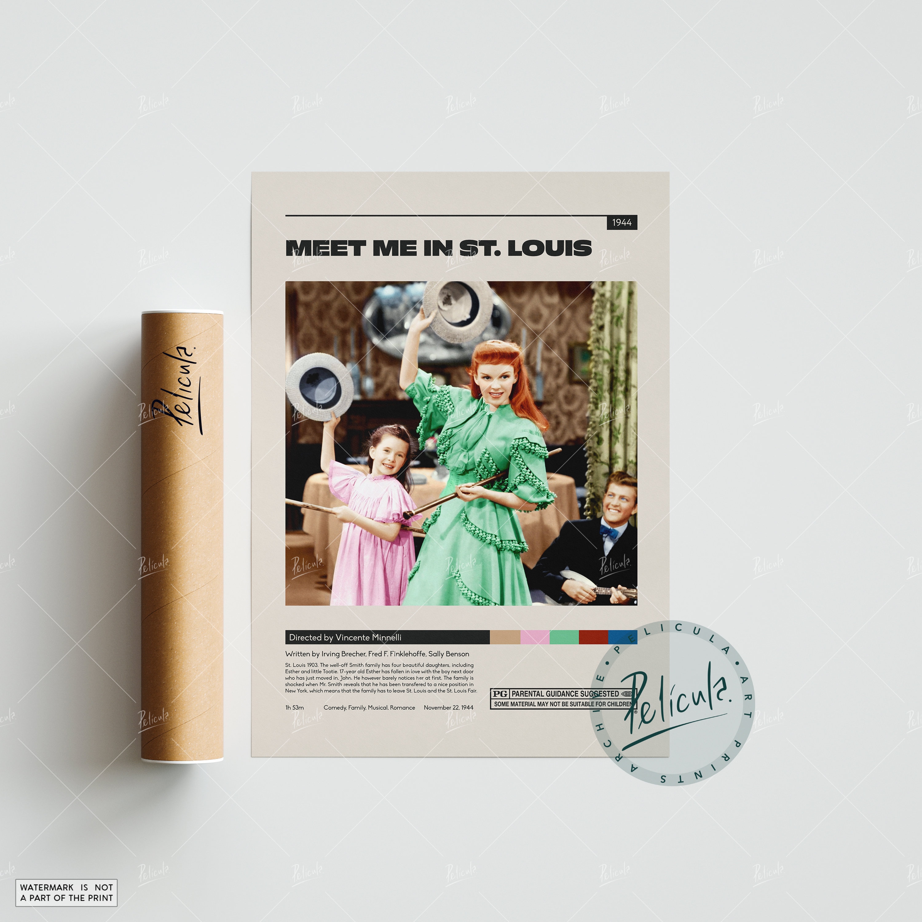 Meet Me In St Louis Movie Poster