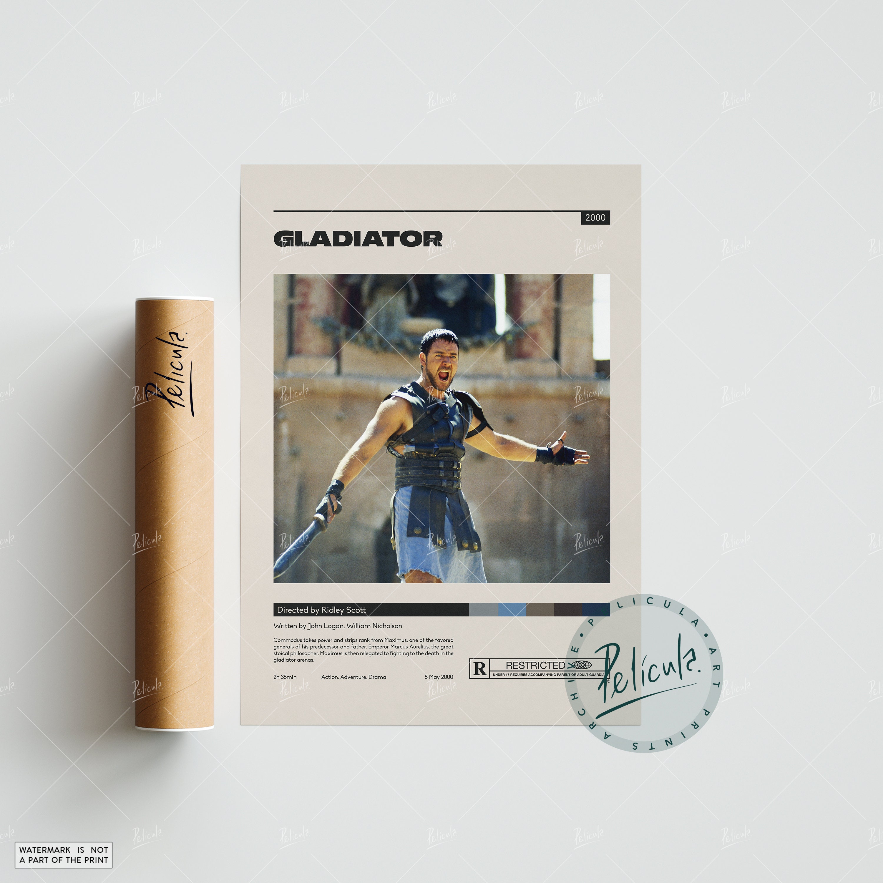 Gladiator Extended Edition Movie Poster