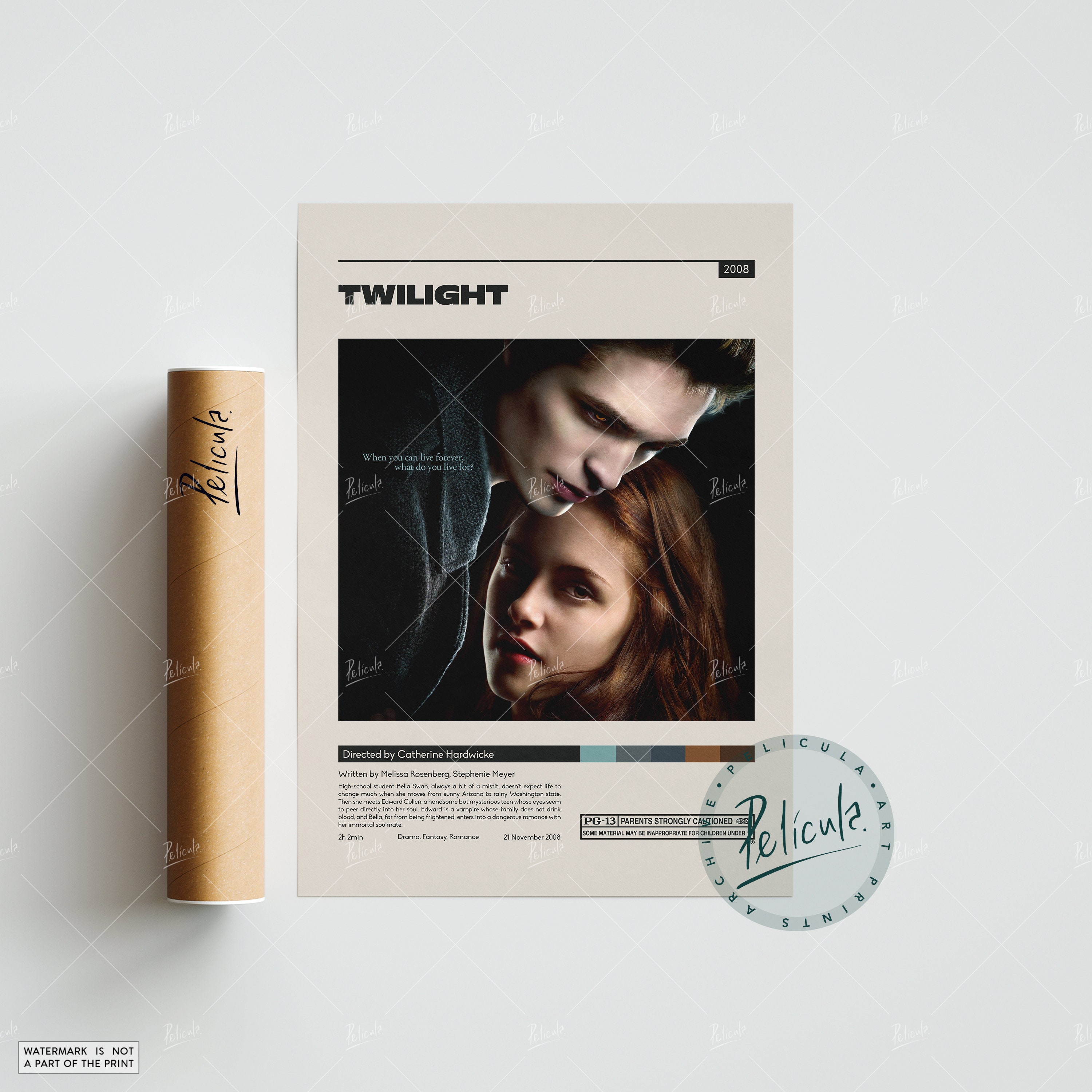 Robert Pattinson Twilight Poster