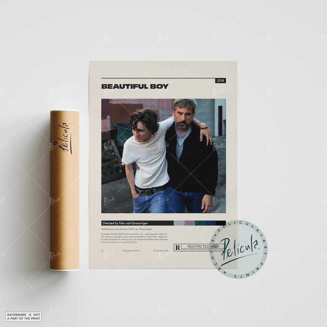 Beautiful Boy Poster Felix Van Groeningen Minimalist Movie Poster ...