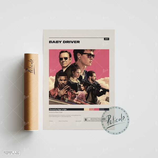 Baby Driver Poster - Etsy