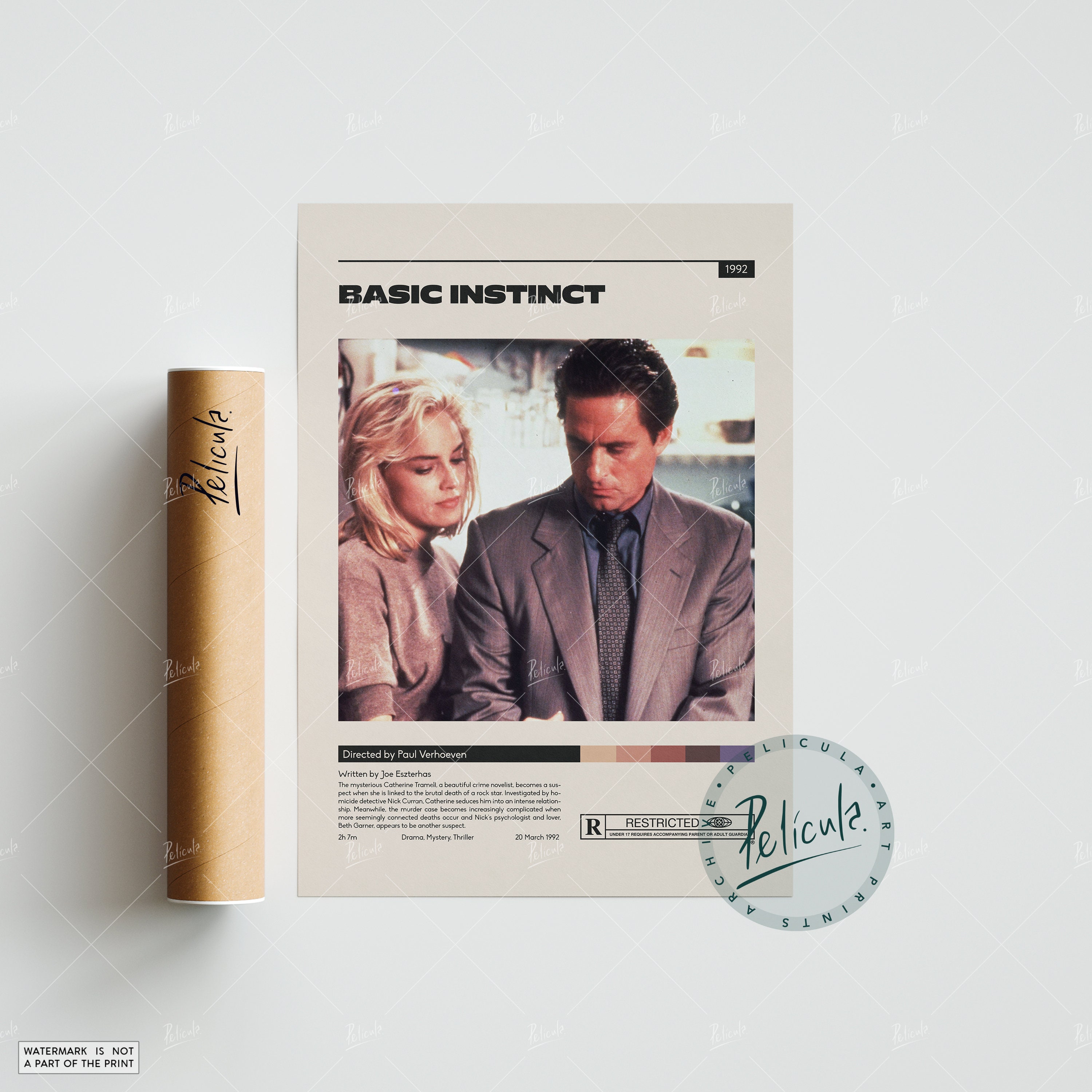 Basic Instinct 1992 Poster