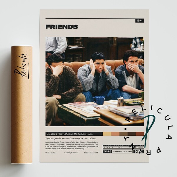Friends Poster - Etsy UK