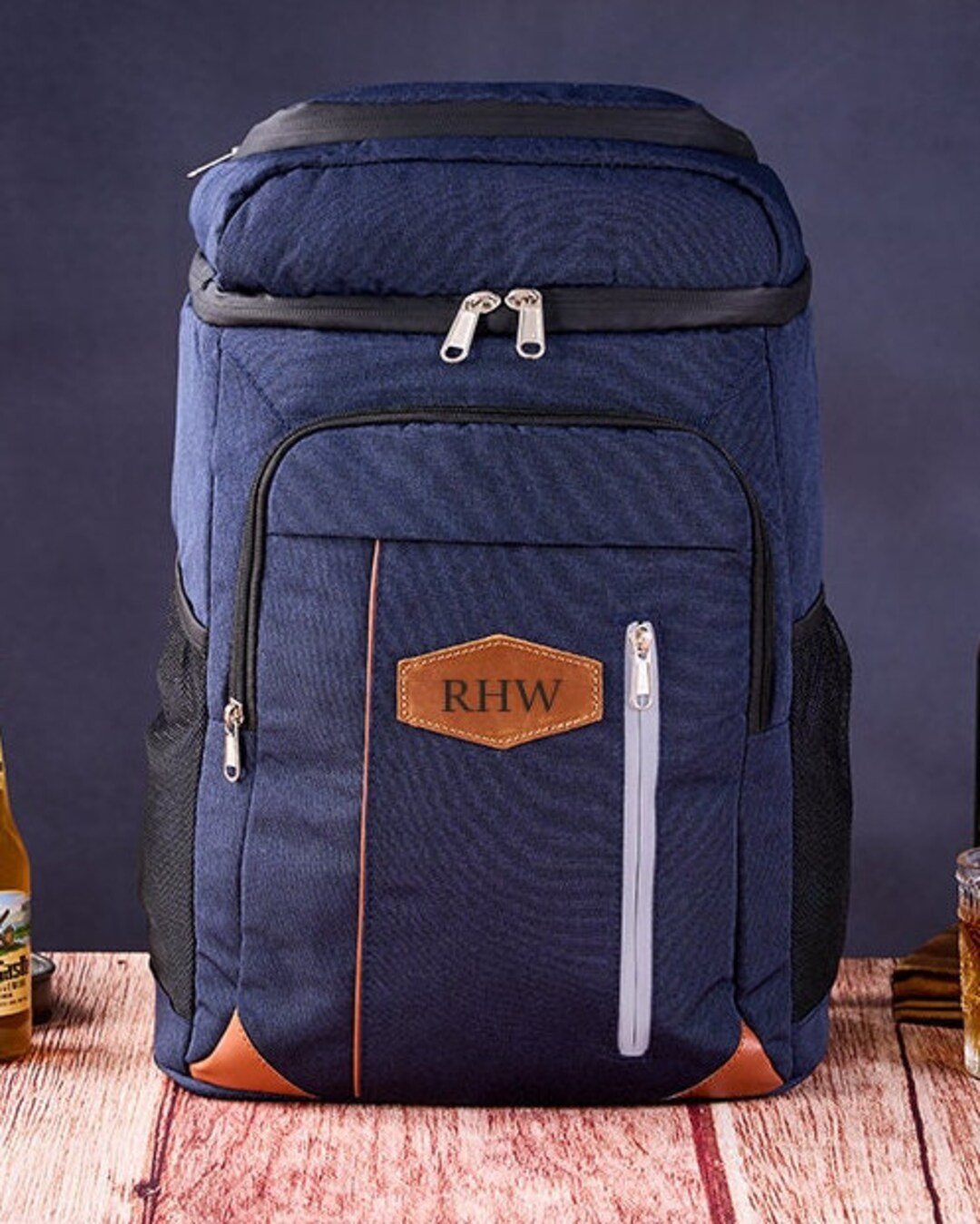 Personalized Cooler, Groomsmen Gift, Custom Cooler Backpack, Insulated ...