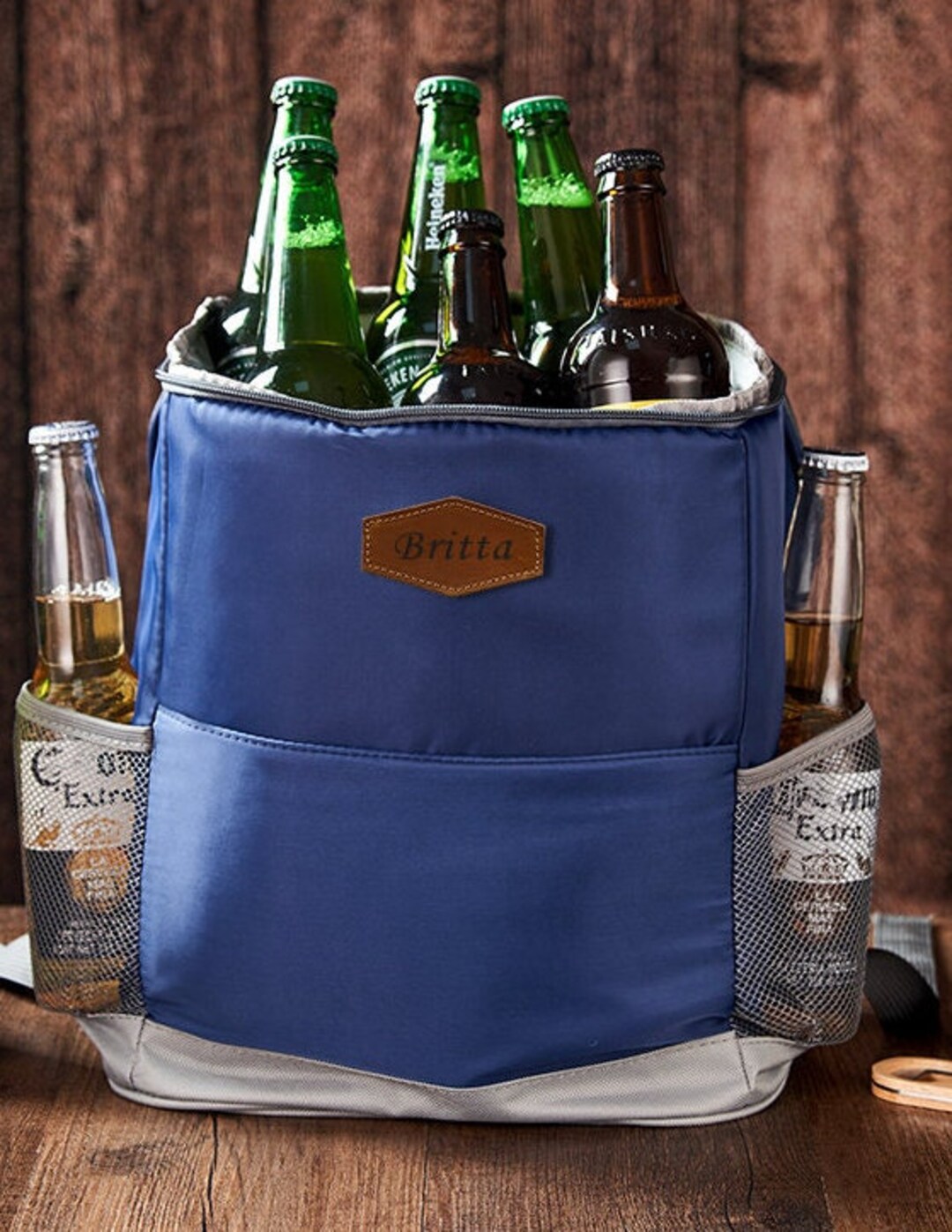 Groomsman Gift, Personalized Cooler Backpack, Insulated Bag, Custom ...