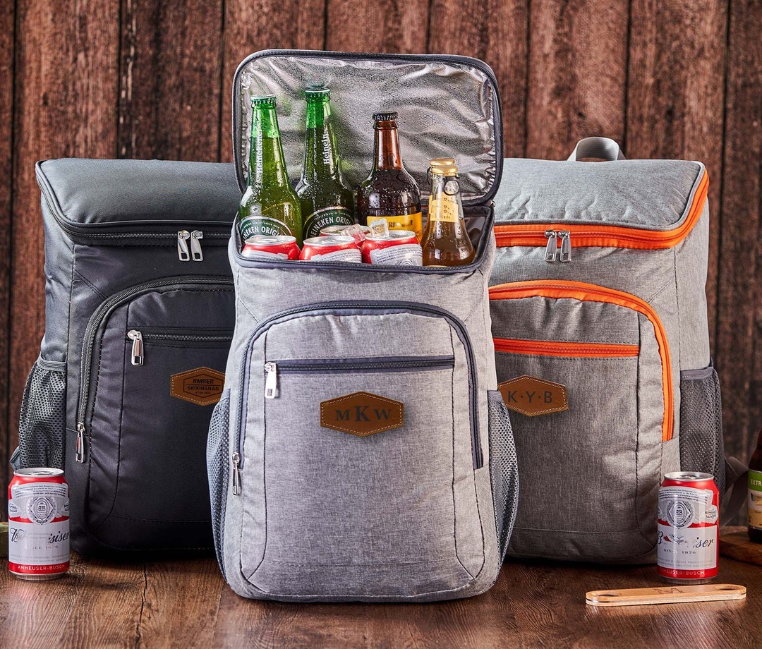 Personalized Cooler Backpack, Insulated Cooler Bag, Custom Golf Beer ...