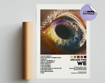 Arcade Fire Poster - Etsy