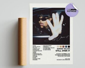 Summer Walker Over It Album Cover - Etsy