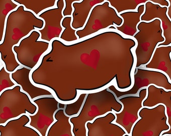 Pan Dulce Mexican Sticker, Pastelito, Pink Cake, Waterproof, Latina ...