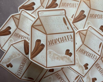 Aguas Frescas Mexican Sticker Bundle Set PNG, Horchata Digital Download ...