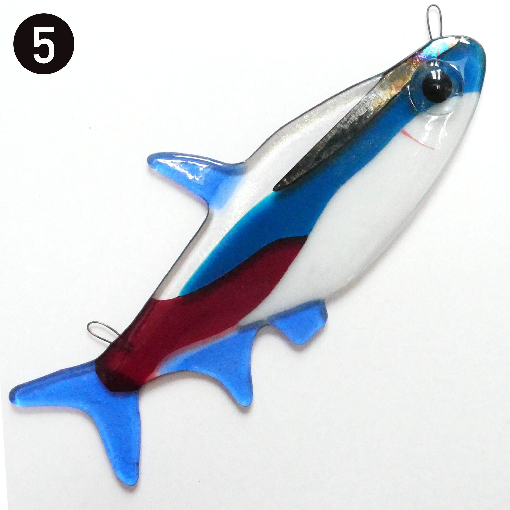 Fused Glass Neon Tetra Tropical Fish Art - Etsy