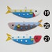Colourful Fused Glass Polka Dot Fish Art - Etsy UK