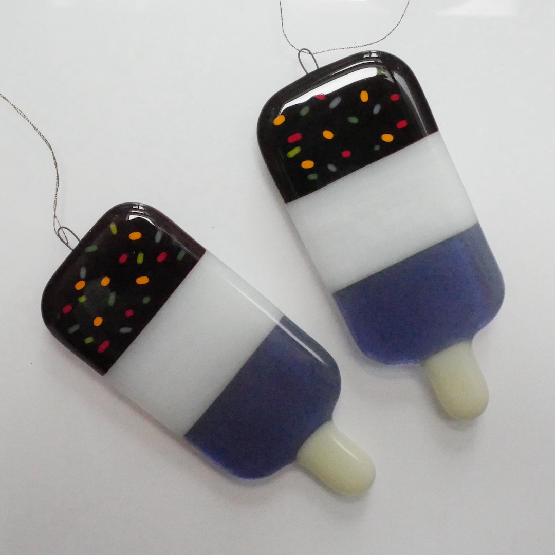 Fused Glass Retro Fab Lolly Art - Etsy