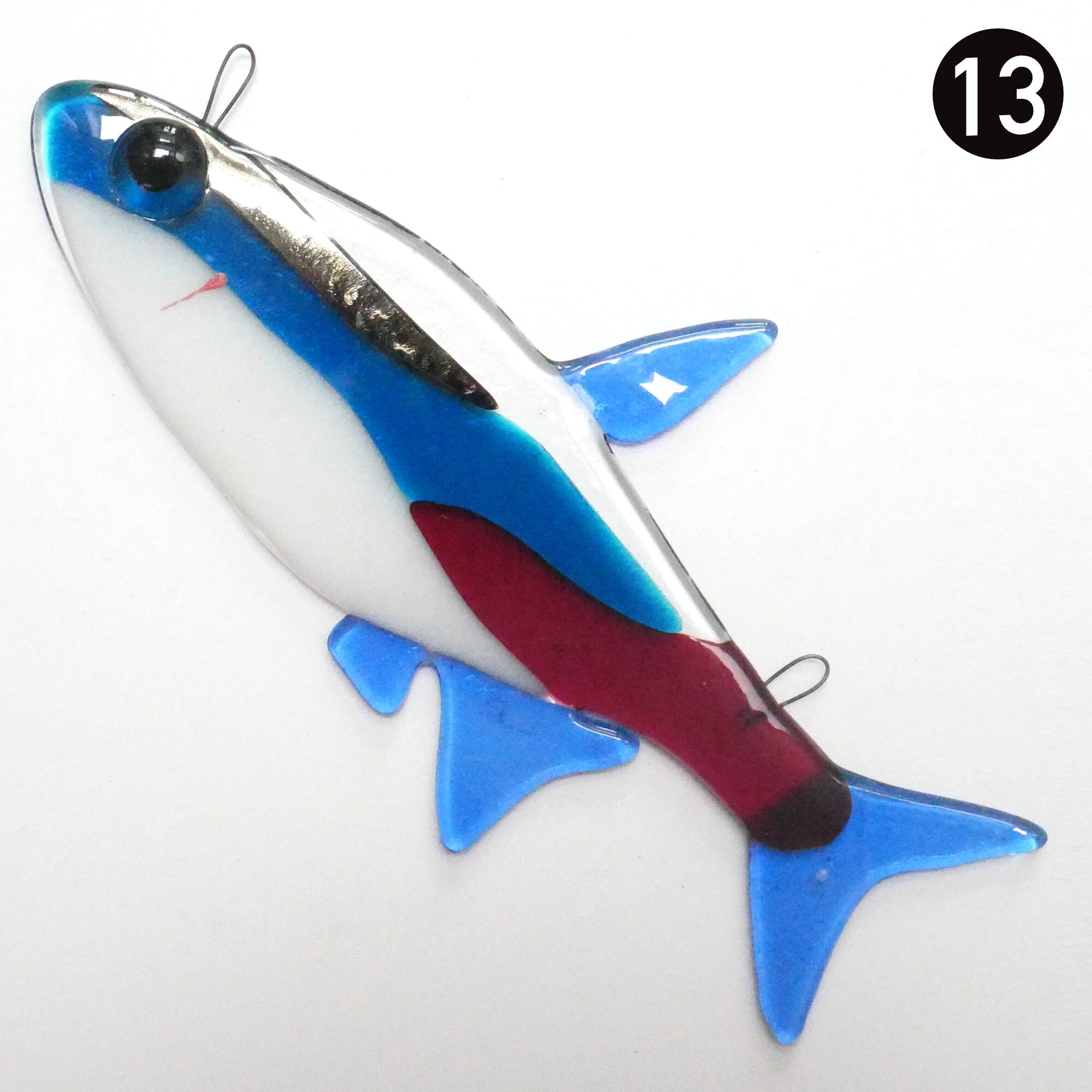 Fused Glass Neon Tetra Tropical Fish Art - Etsy
