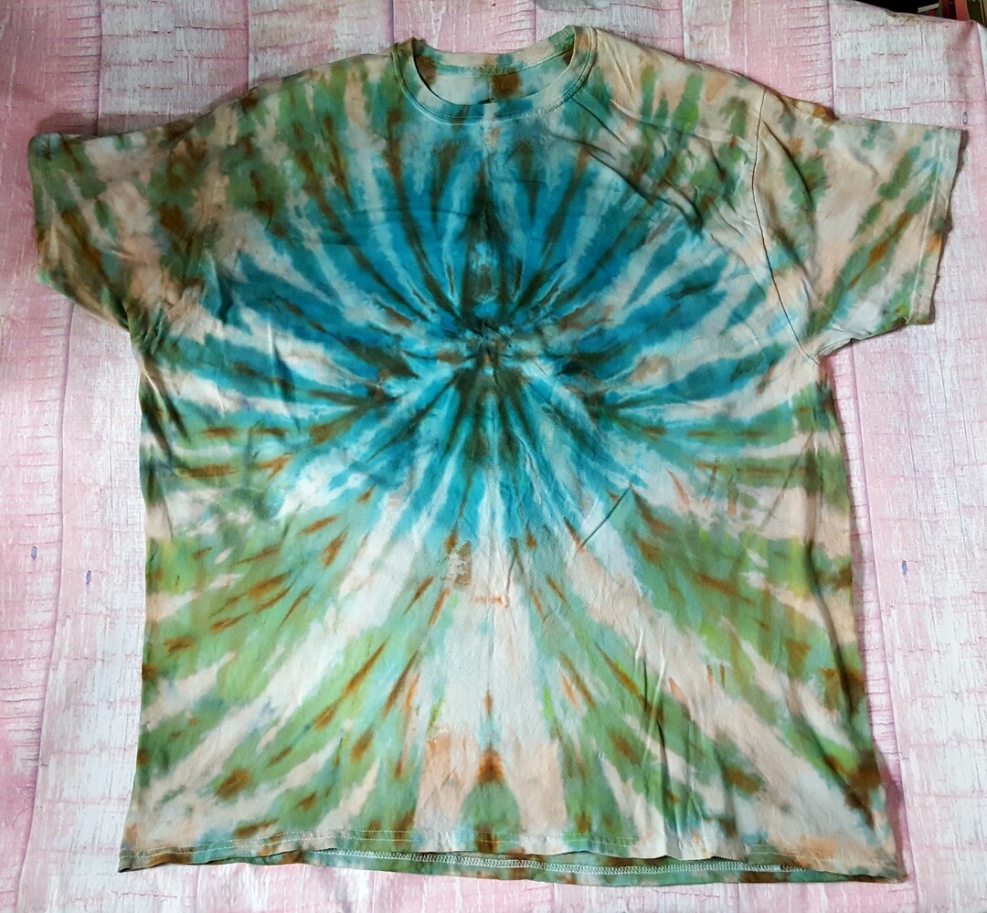 Reverse Turquoise Tarantula Adult Tie Dye T Shirt 2XL - Etsy