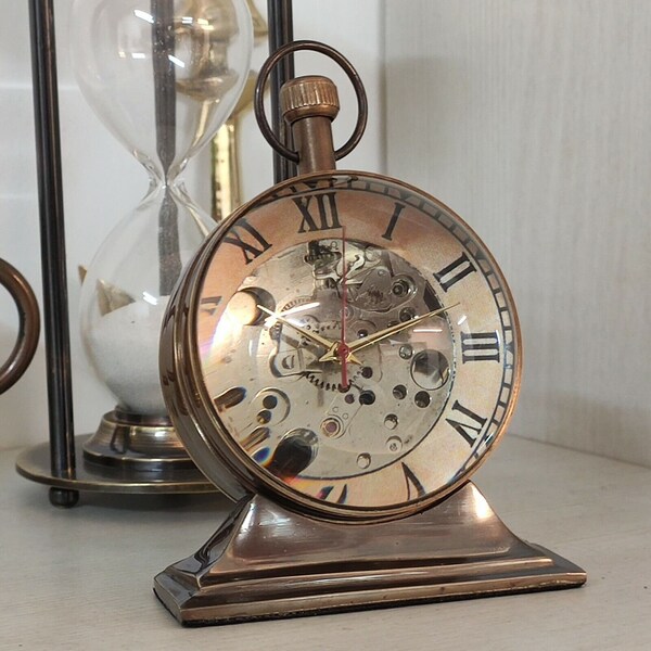 Vintage Desk Clock - Etsy
