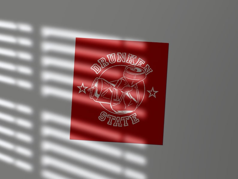 Drunken State, Printable, Cricut SVG, College Humor, Gift for Beer ...