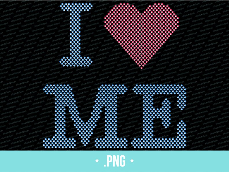 I Heart Me PNG Graphic Heart Print Sublimation Design for Gift - Etsy