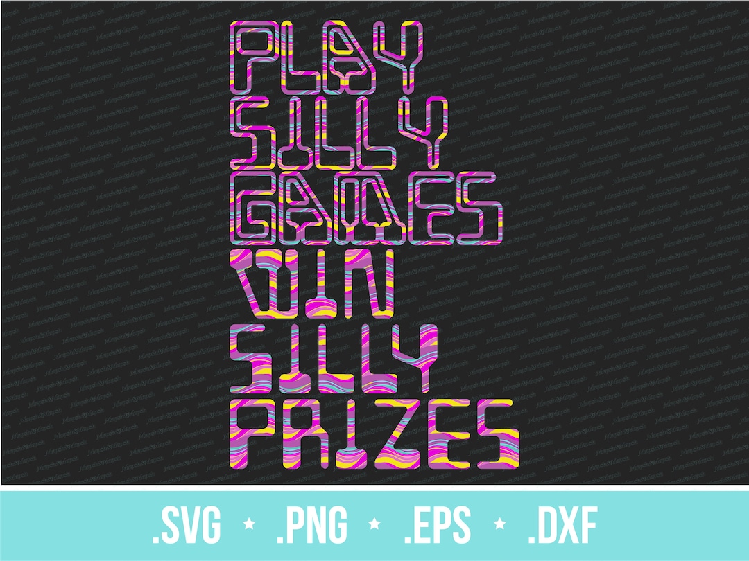 Fun Silly Games Printable PNG Humorous Graphic for Him and Her - Etsy