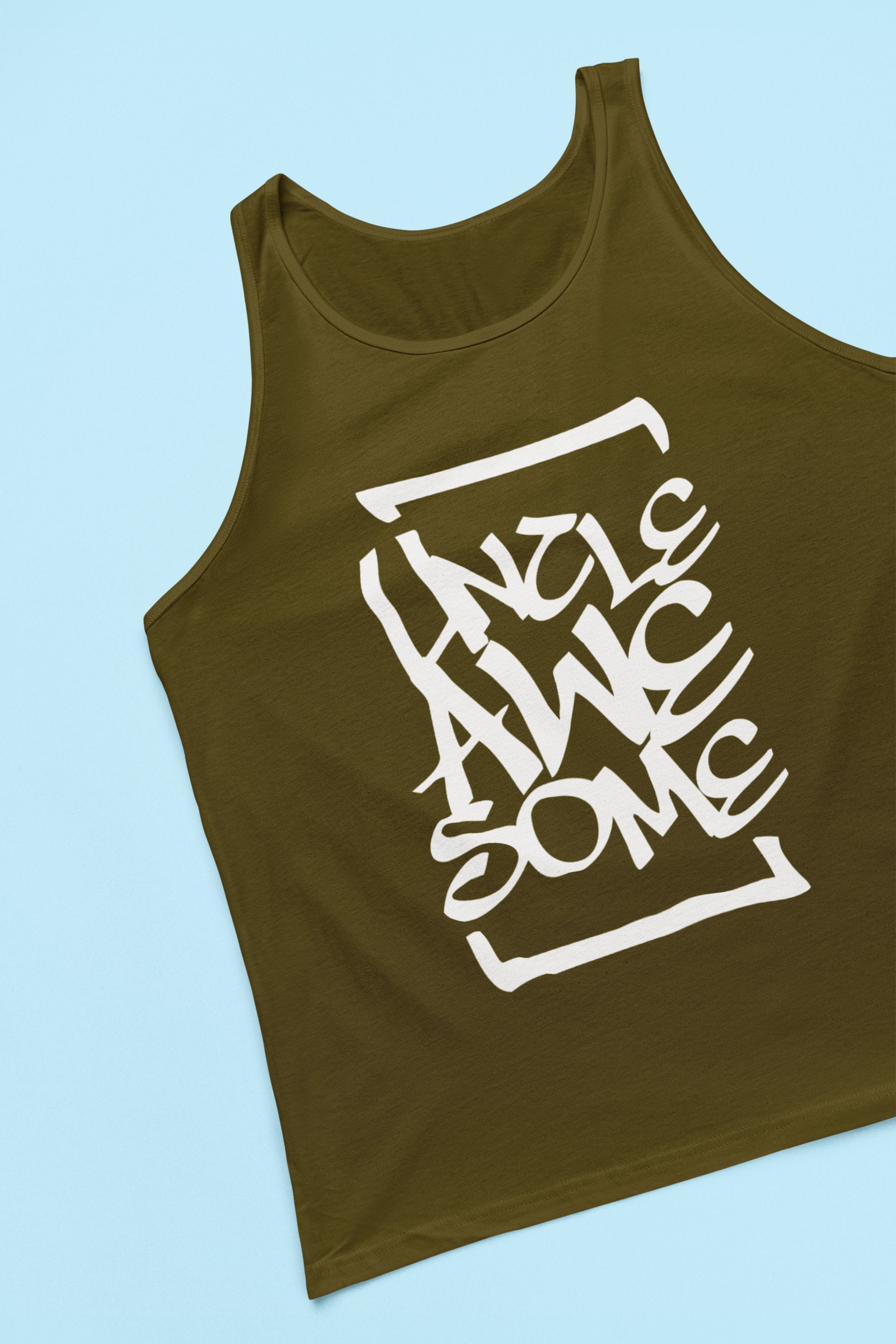 Fun Uncle Awesome Graffiti Graphic SVG Vector Cut File - Etsy