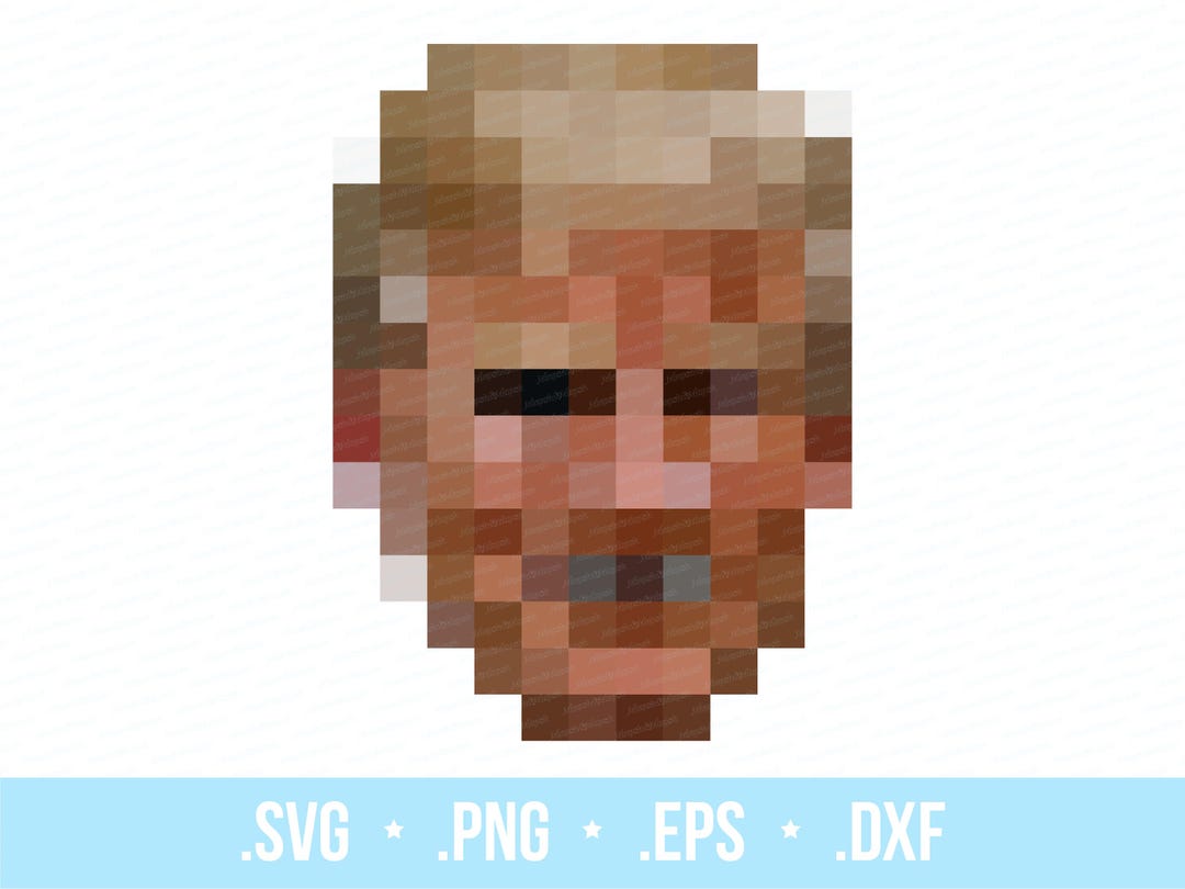 Pixellated Donald Trump Png 2024 Donald Trump Pixellated Vector Print ...