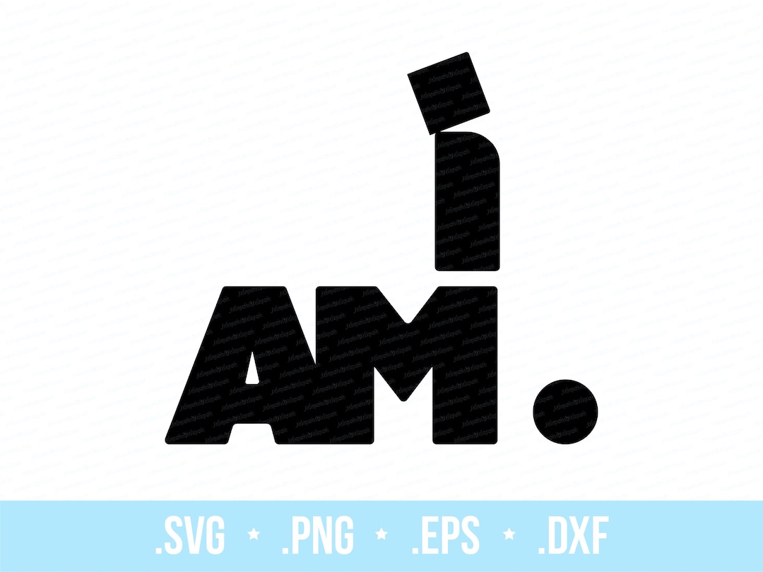 Motivational Spiritual Reminder Svg I Am Png Spiritual Being Graphic ...