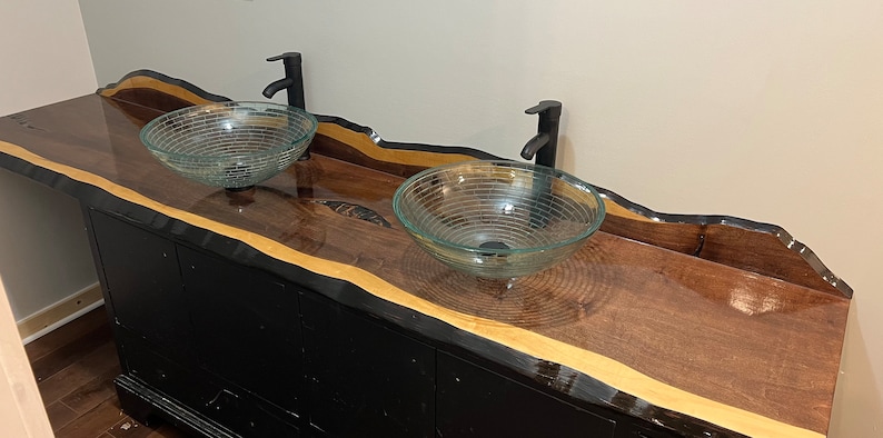 Hand Carved Wood Countertops - Etsy