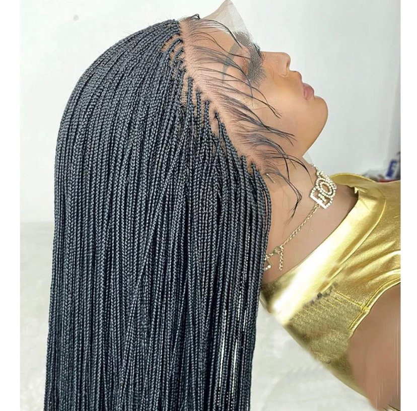 Micro Braids Wig - Etsy