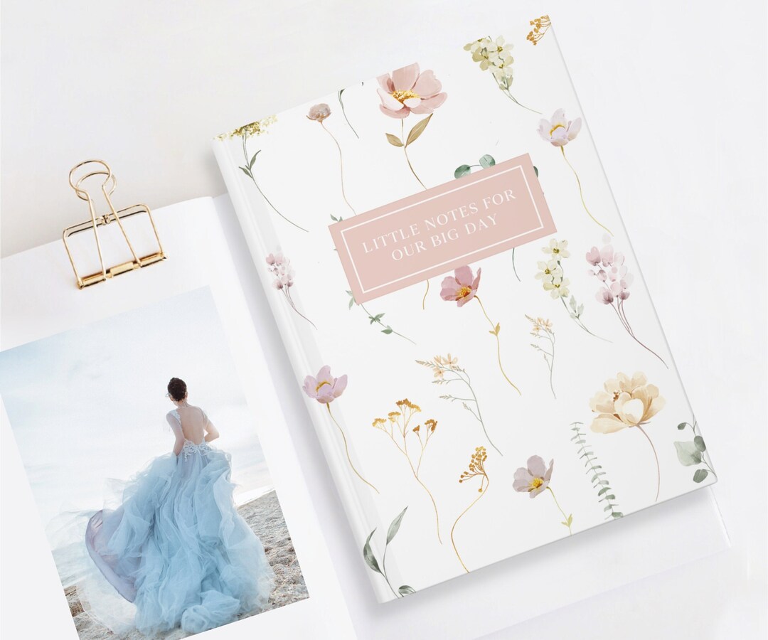 Little Notes Wedding Notebook, Bride Notebook, Bride Journal ...