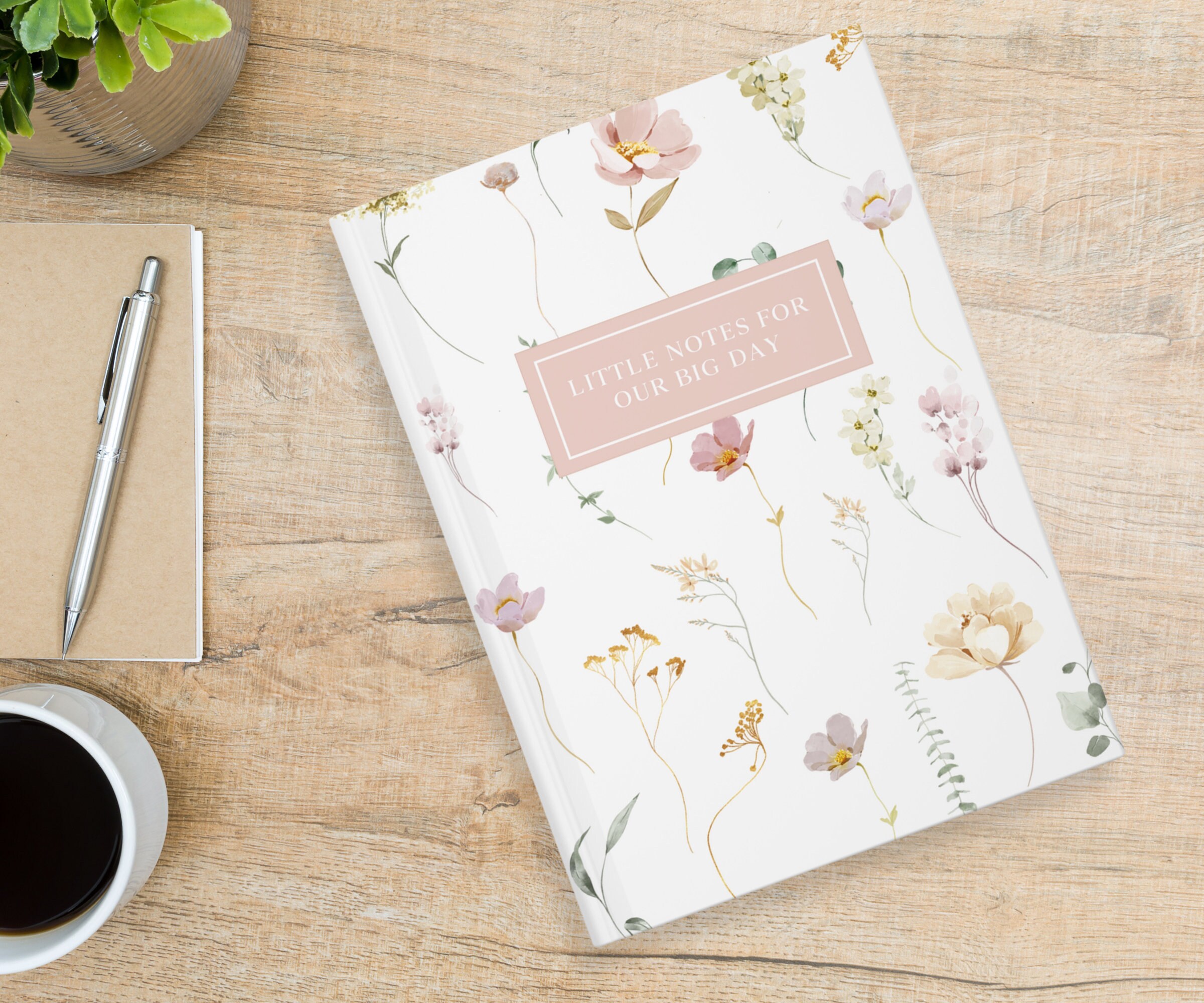 Little Notes Wedding Notebook, Bride Notebook, Bride Journal ...