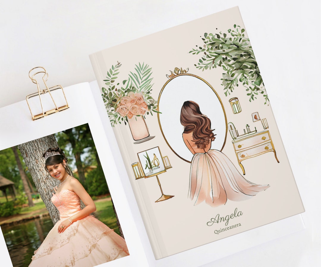 Personalized Quinceanera Gift, Custom Party Planning Writing Journal ...