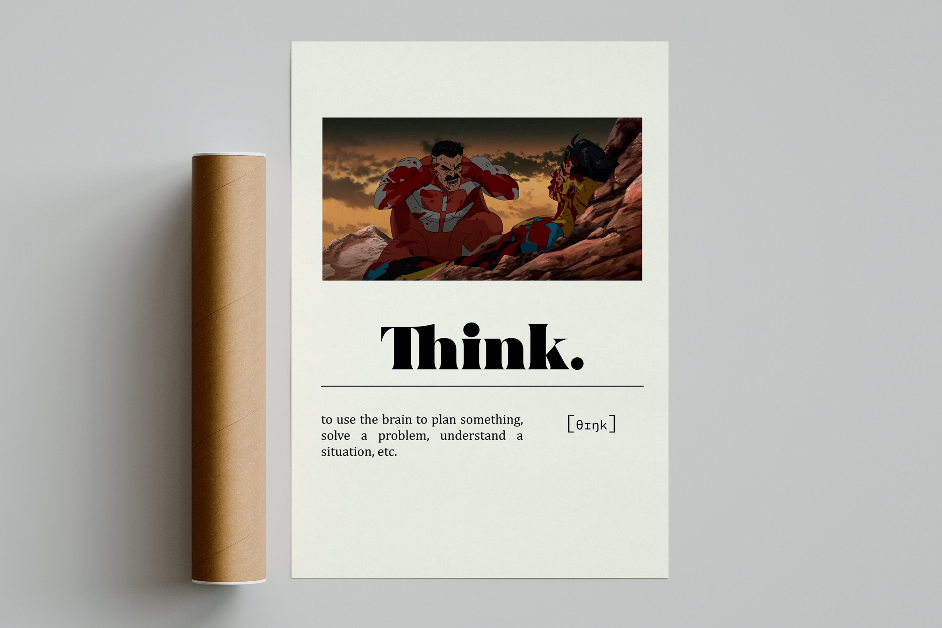 Invincible Comic Poster - Etsy