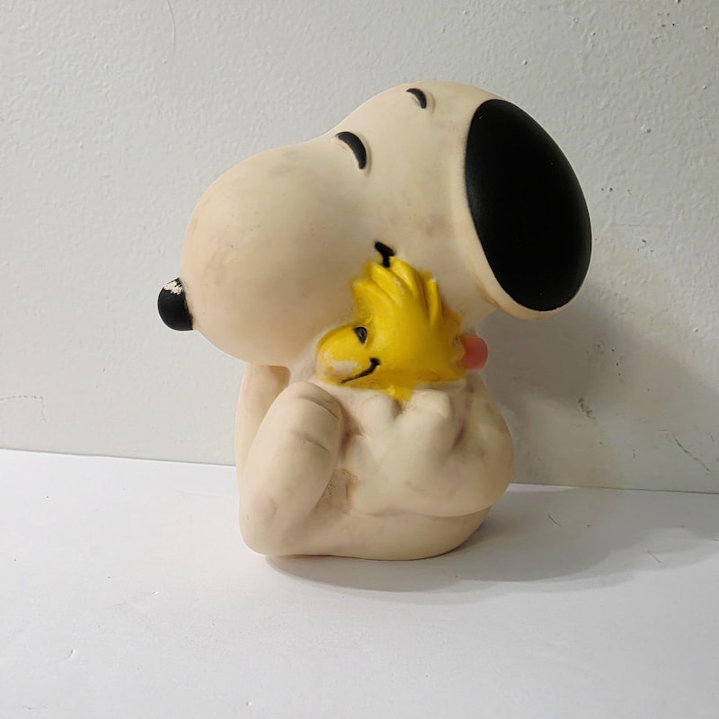 Snoopy Rubber Toys - Etsy