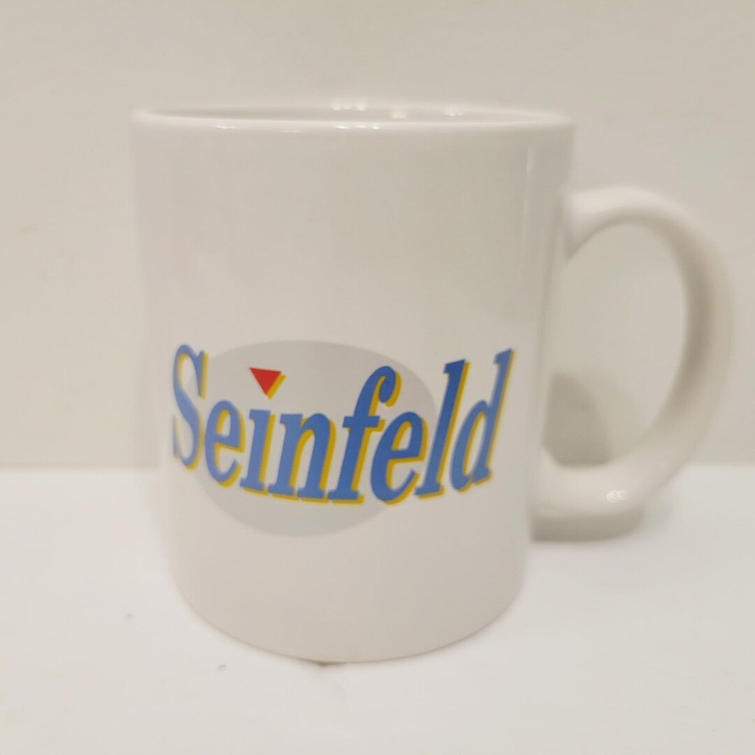 Vtg SEINFELD TV Show Promo NBC 1996 Promotional Coffee Cup Mug Castle ...