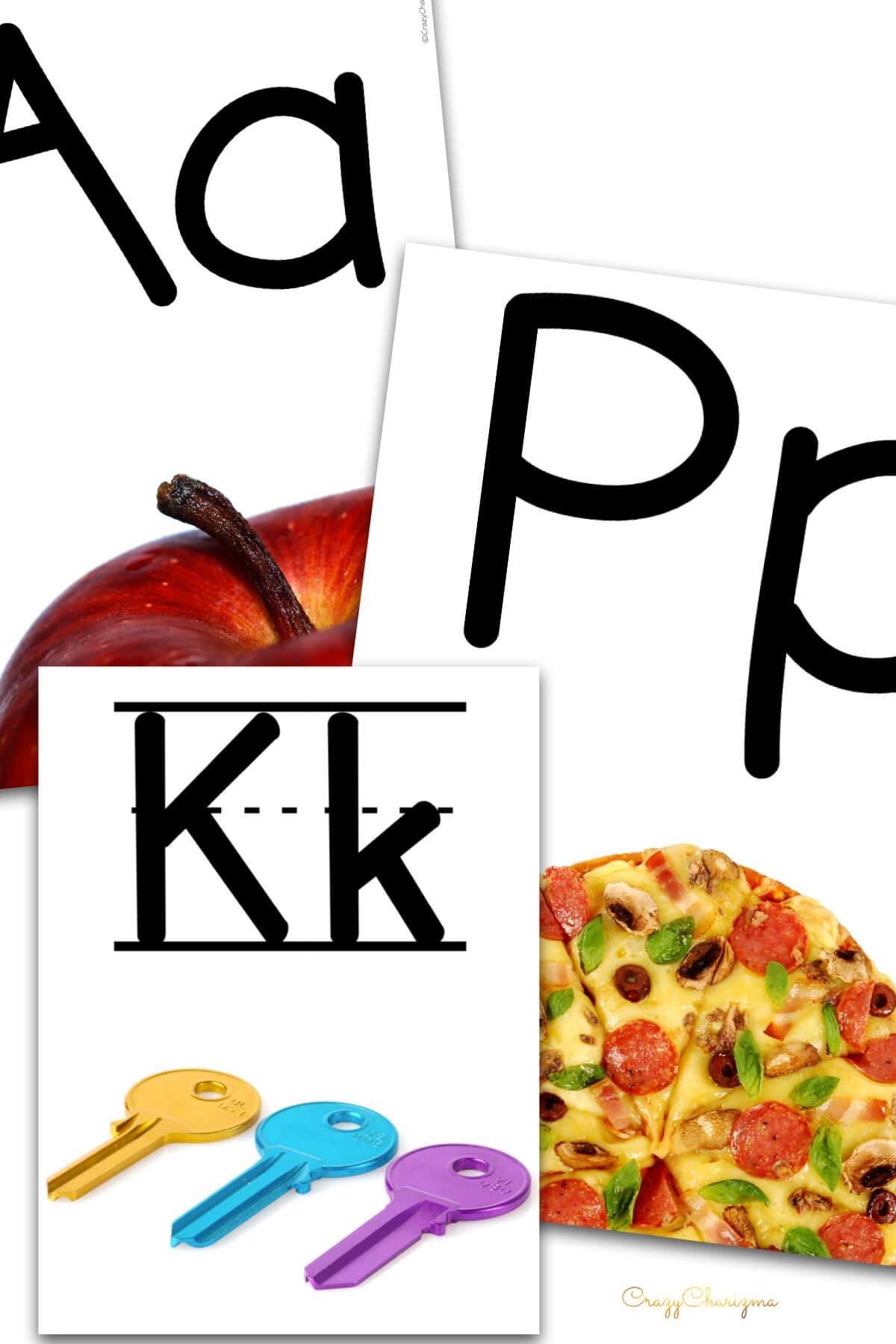 Alphabet Posters for Classroom Wall Printable Alphabet Posters Nursery ...