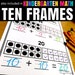 Teen Numbers Practice With Ten Frame Addition Worksheets Kindergarten ...