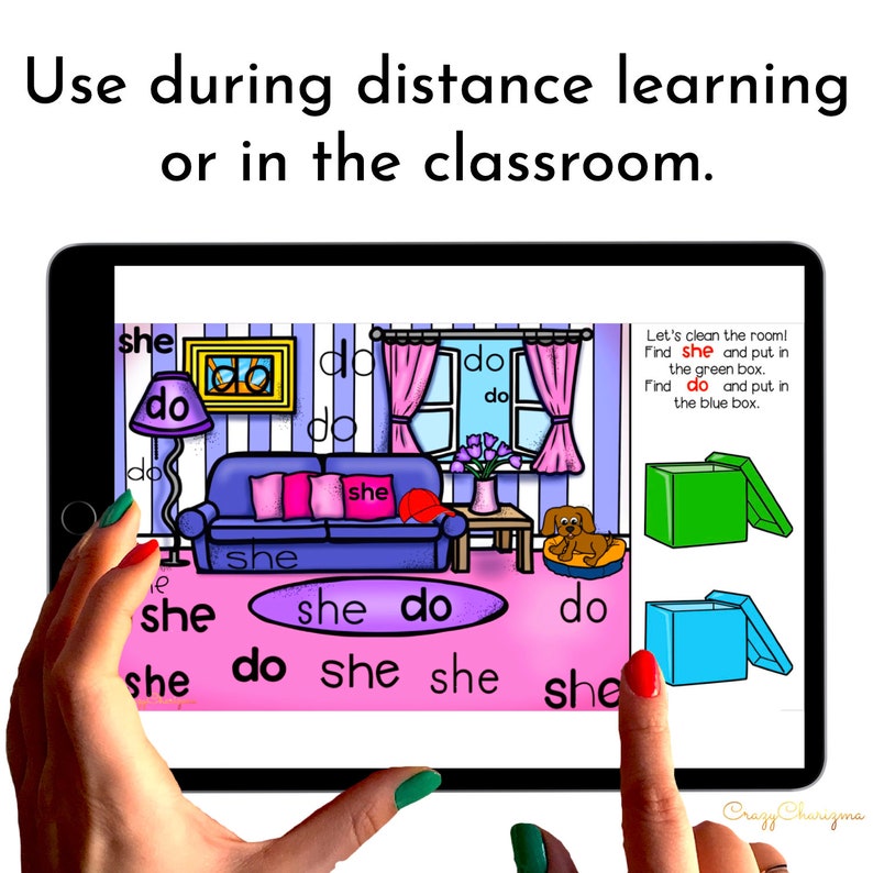 Sight Word Games Sight Words for Kids Preschool Kindergarten 1st Grade ...