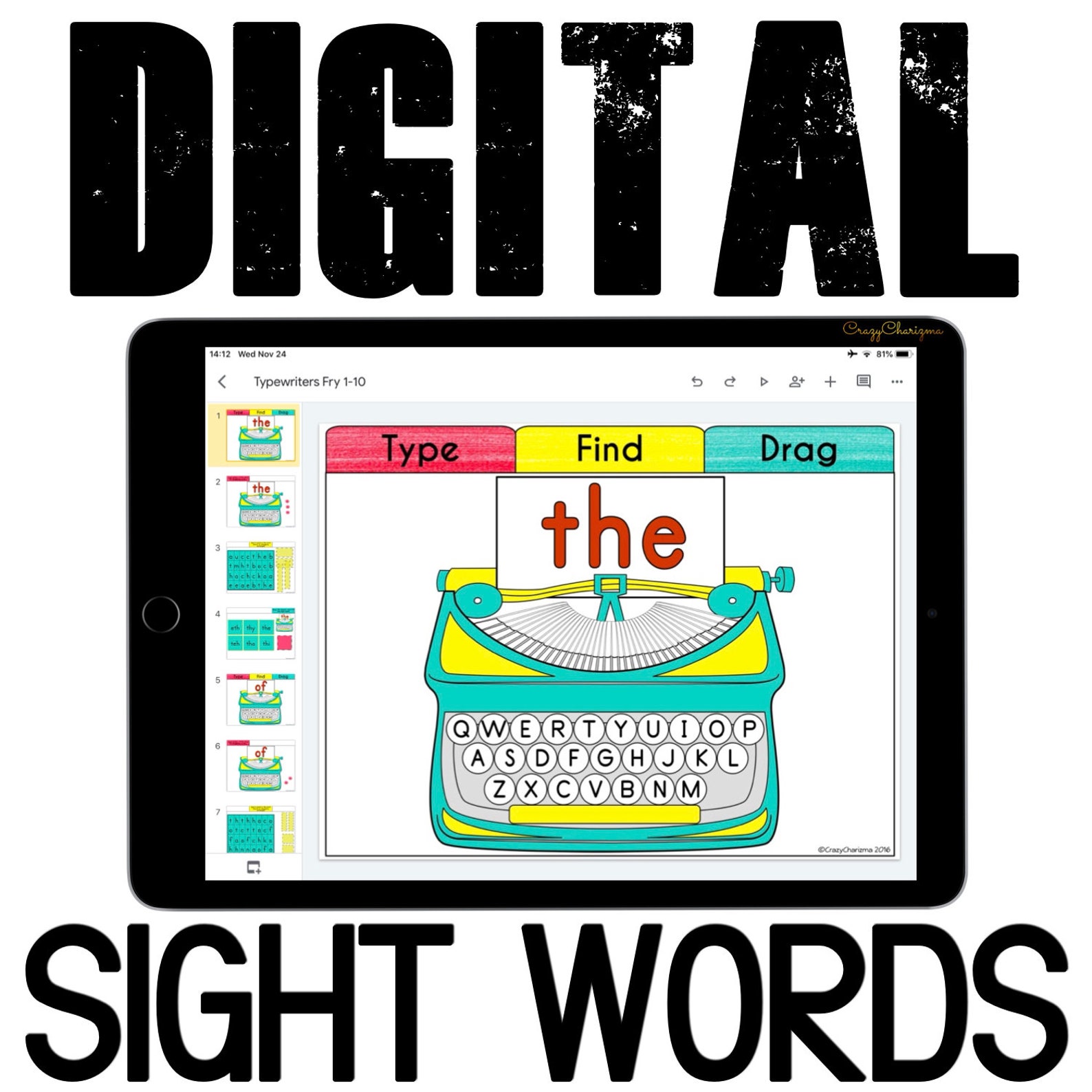 Sight Word Games Practice Sight Words for Kids Kindergarten 1st Graders ...