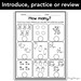 Kindergarten Math Worksheets Counting to 20 Objects Teen Numbers ...