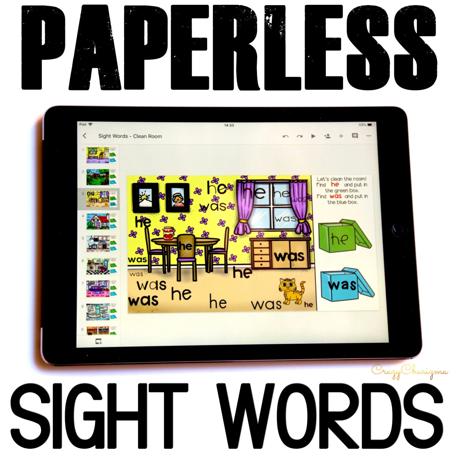 Sight Word Games Sight Words for Kids Preschool Kindergarten 1st Grade ...